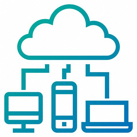 Cloud Computing Connection Sharing Icon Download On Iconfinder