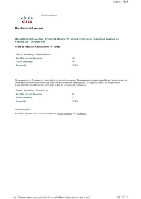 Pdf Ccna Enerwork Chapter Ccna Exploration Aspectos Basicos Del Networking Version
