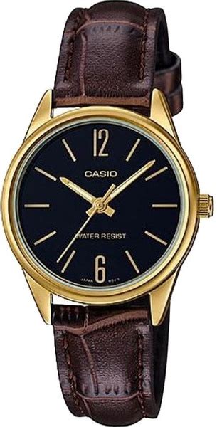 Японские женские наручные часы Casio Ltp V005gl 1b купить с доставкой по выгодным ценам в