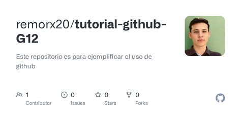Github Remorx20tutorial Github G12 Este Repositorio Es Para