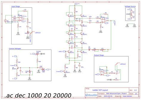 Ladder Filter EasyEDA Open Source Hardware Lab