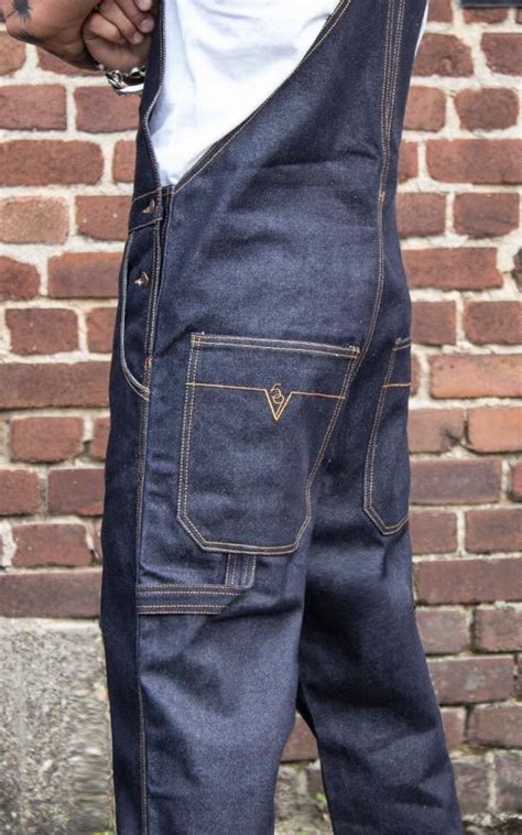 Rumble59 Jeans Raw Selvage Denim Dungarees Latzhose Rockabilly