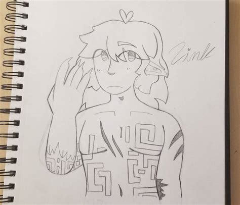 Totk Link Sketch By Marioobese On Deviantart