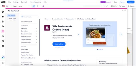 Wix Restaurants Adding And Setting Up Wix Restaurant Orders New