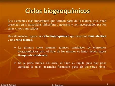 Ppt Ciclos Biogeoquímicos Powerpoint Presentation Free Download Id