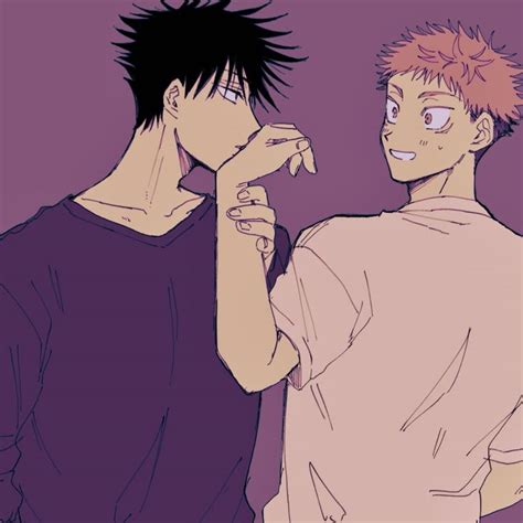 Megumi And Itadori In 2024 Funny Anime Pics Anime Ships Jujutsu