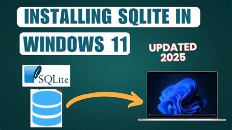 How To Install Sqlite Database On Windows 11 Creating A Database And