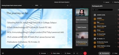 Dimple Patel On Linkedin It Was A Great Honour To Speak At The Interactive Session And Share My
