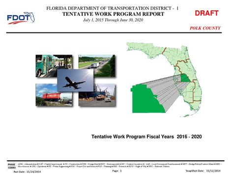 Fdot Tentative Work Program 2016 2020 By Polktpo Issuu