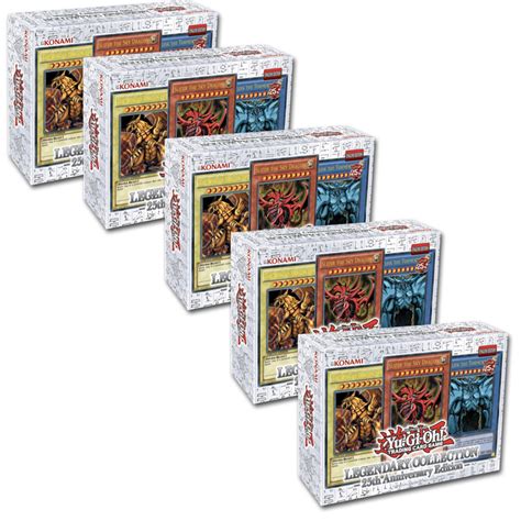 Yu Gi Oh Legendary Collection 25th Anniversary Edition 5er Set EN