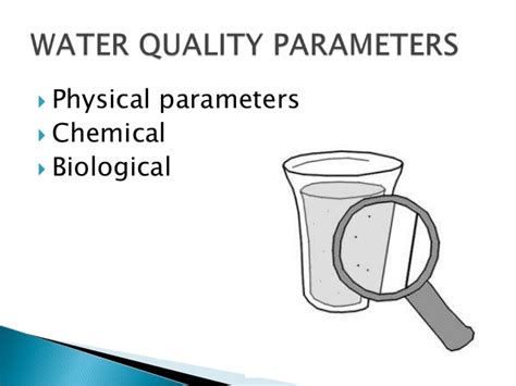 Water Quality Criteria Parameter Of Water Quality Online Biology Notes