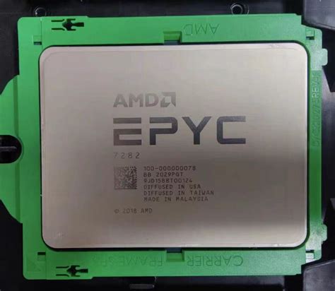 Used DELL locks AMD EPYC 7282 CPUprocessor 16 core 32 threads 2.8GHz-3 ...