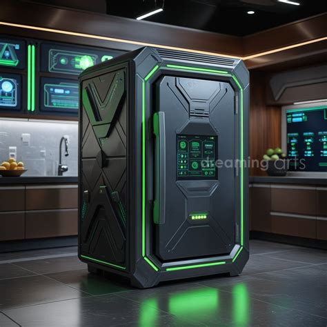 Borg Cube Fridge How To Integrate Star Trek Style Into Your Home
