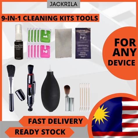 🔥 Ready Stock 🔥jackrila Cleaning Kits Tools Equipment 9n 9 In 1 For
