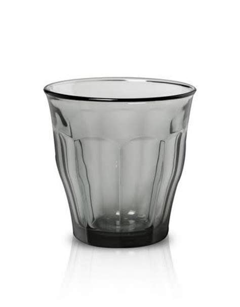 Duralex Picardie Smoke Glass Tumbler 250 Ml Hansell And Halkett