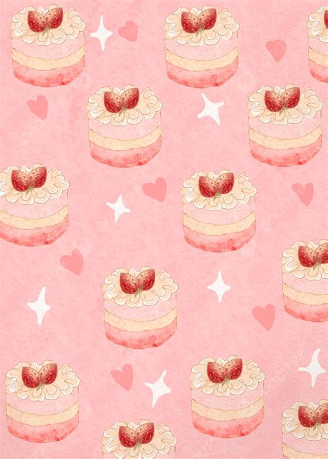Wallpaper Strawberry Cake