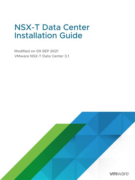 NSX T Data Center Installation Guide DocsLib