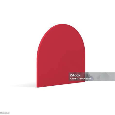 빨간색 곡선 벽 수직 아이소 메트릭 건설 3d 아이콘 기하학적 모양 현실적인 벡터 3차원 형태에 대한 스톡 벡터 아트 및 기타 이미지 3차원 형태 Charitable