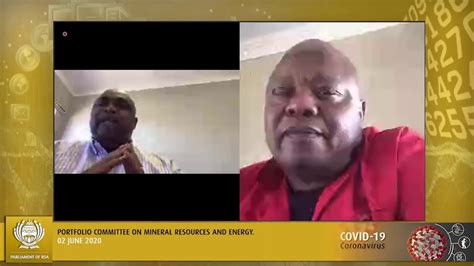 Portfolio Committee On Mineral Resources And Energy 2 June 2020 Youtube