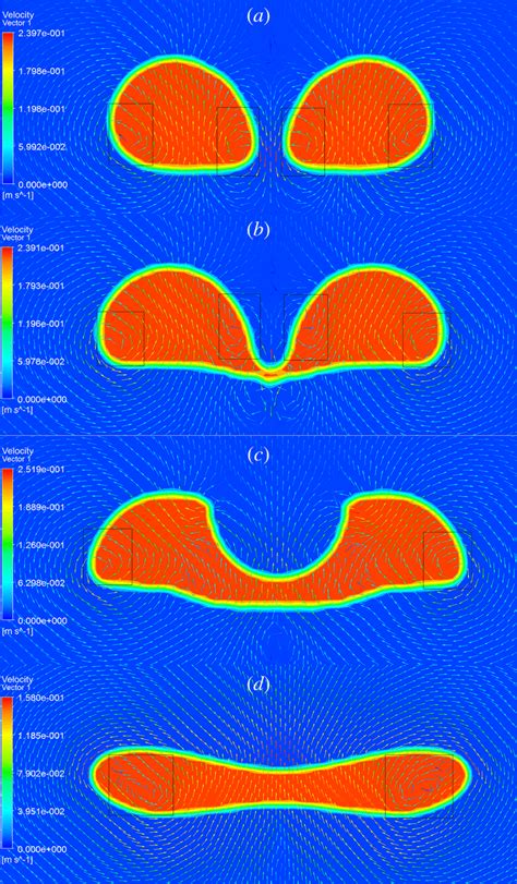 Different Steps Of Bubble Coalescence A Approach Step B Touch Download Scientific Diagram