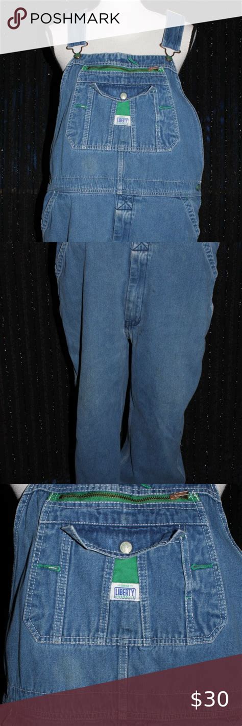 Liberty® Stonewashed Denim Bib Overalls Bib Overalls Liberty Jean