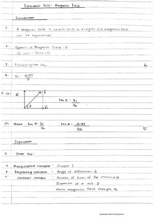 Pre Lab 2 SK025 Pre Lab Chemistry Experiment 2 Semester 2 Updated