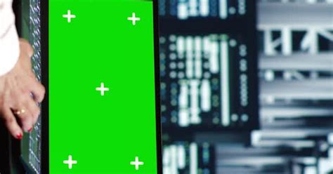 Vertical Mockup Laptop Server Racks Fixing Stock Video Envato Elements