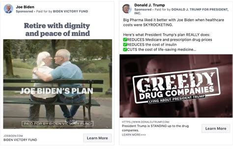 Facebook Ads In Battleground States Where Trump And Biden Are Spending