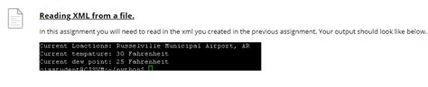 solved reading xml from a file in this assignment you will