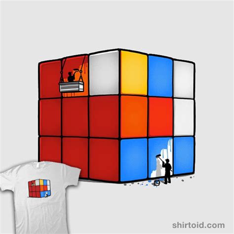 Solving The Cube Shirtoid