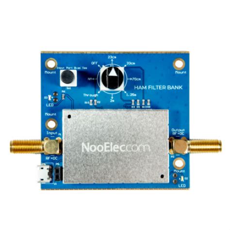Buy Nooelec Ham Filter Bank Barebones Multiband Radio Module With 5 Separate Bandpass Filters