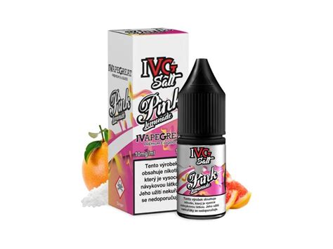 E Liquid Ivg Salt Pink Lemonade 10ml Eliquidshopcz