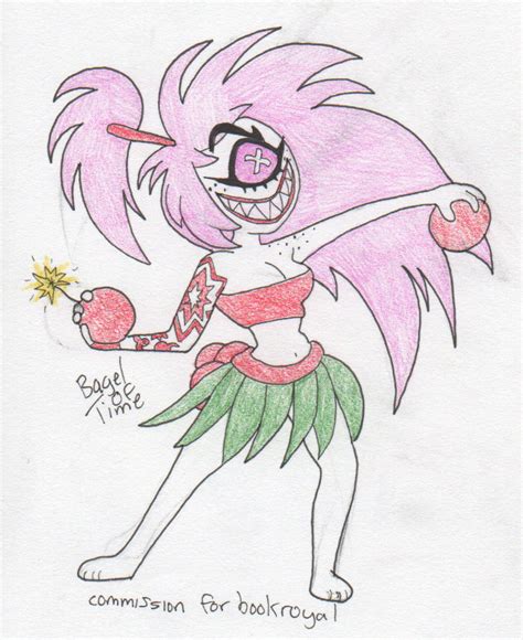 Comm Hula Cherri Bomb By Bageloftime On Deviantart