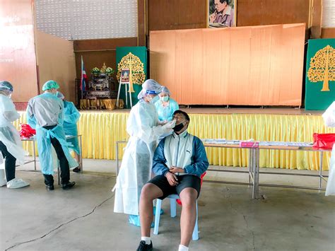 ตรวจ Atk โรงเรียนวัดคลองครุ Watklongkru School