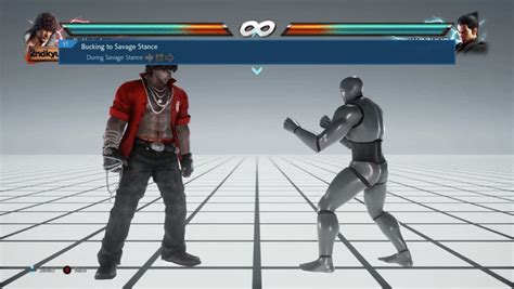 Bucking To Savage Stance Tekken Wiki Fandom