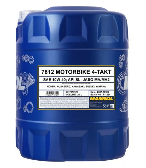 MANNOL 4 Takt Motorbike 10W 40
