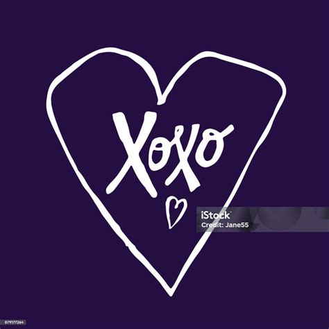 Hand Drawn Doodle Lettering Love You Valentines Day Stock Illustration