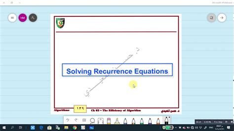 Algorithms Lecture Part Master Method YouTube