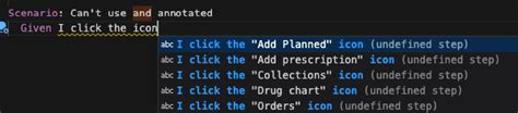 And Annotated Steps Are Not See By The Autocomplete · Issue 147