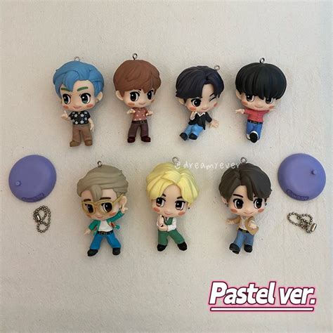 ReadyStock BTS TinyTAN Dynamite Chubby Collection Keychain Figure Sega Hobbies Toys