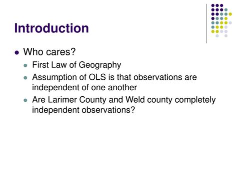 Ppt Spatial Econometrics Powerpoint Presentation Free Download Id