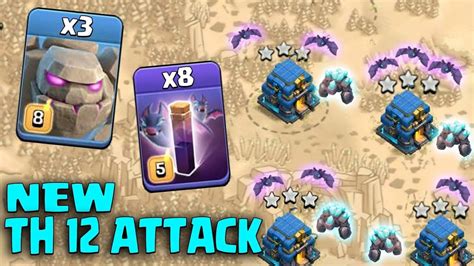 3 Golem 8 Bat Spell 8 Witch 15 Bowler New Th12 War 3 Star