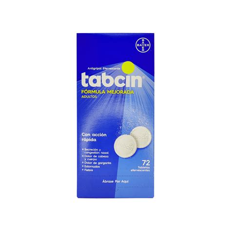 Tabcin Adulto 1 De 2 Tabletas Efervecentes Apomedix