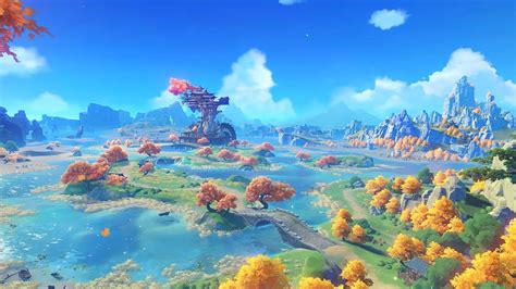 Живые обои Wallpaper Engine Genshin Impact