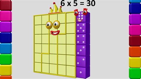 Numberblocks Eight Times Table