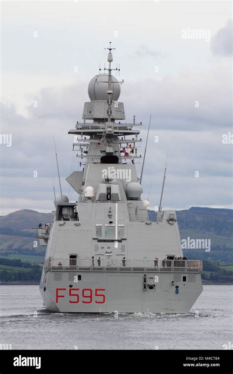 ITS Luigi Rizzo F565 A Bergamini Class Frigate Operated By The