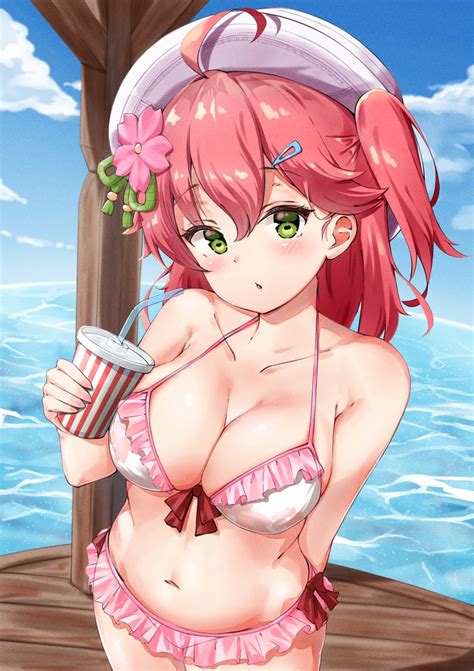 Sakura Miko Hololive Drawn By Komasi Danbooru