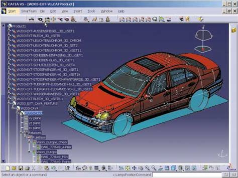 Cava — инструмент для проектирования автомобилей в Catia V5