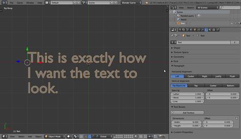 Glitching Text Object Game Engine Support And Discussion Blender Artists Community