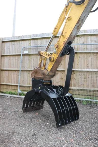 Graifer Excavator 0 75 T 35t Actionare Mecanica Terra Parts